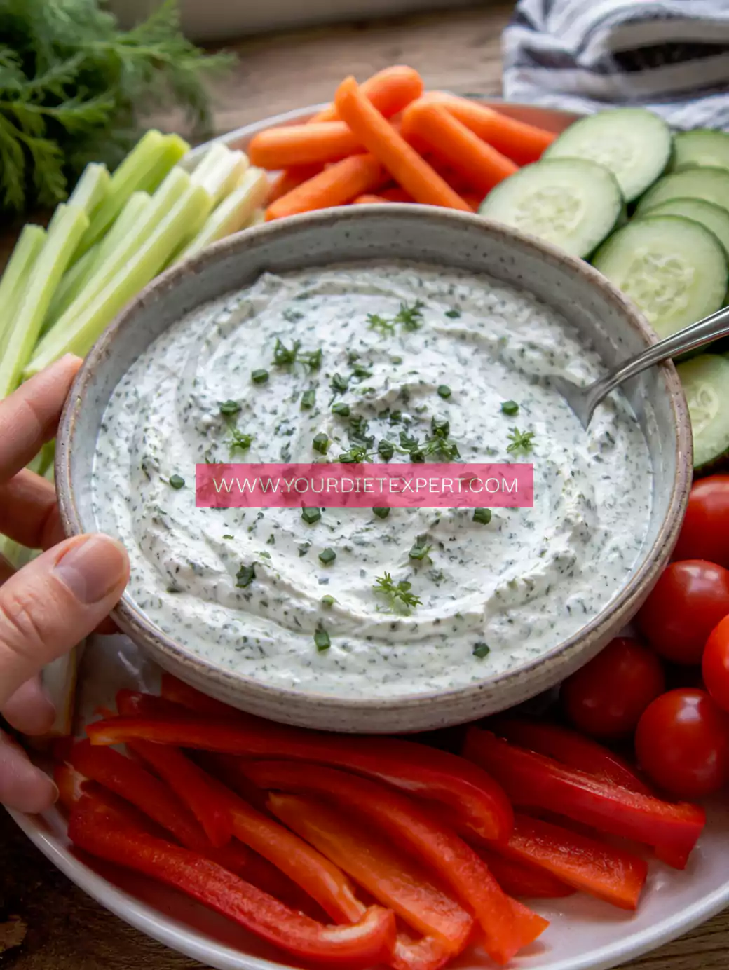 Greek Yogurt High-Protein Ranch Dip for Weight Loss - Your Diet Expert