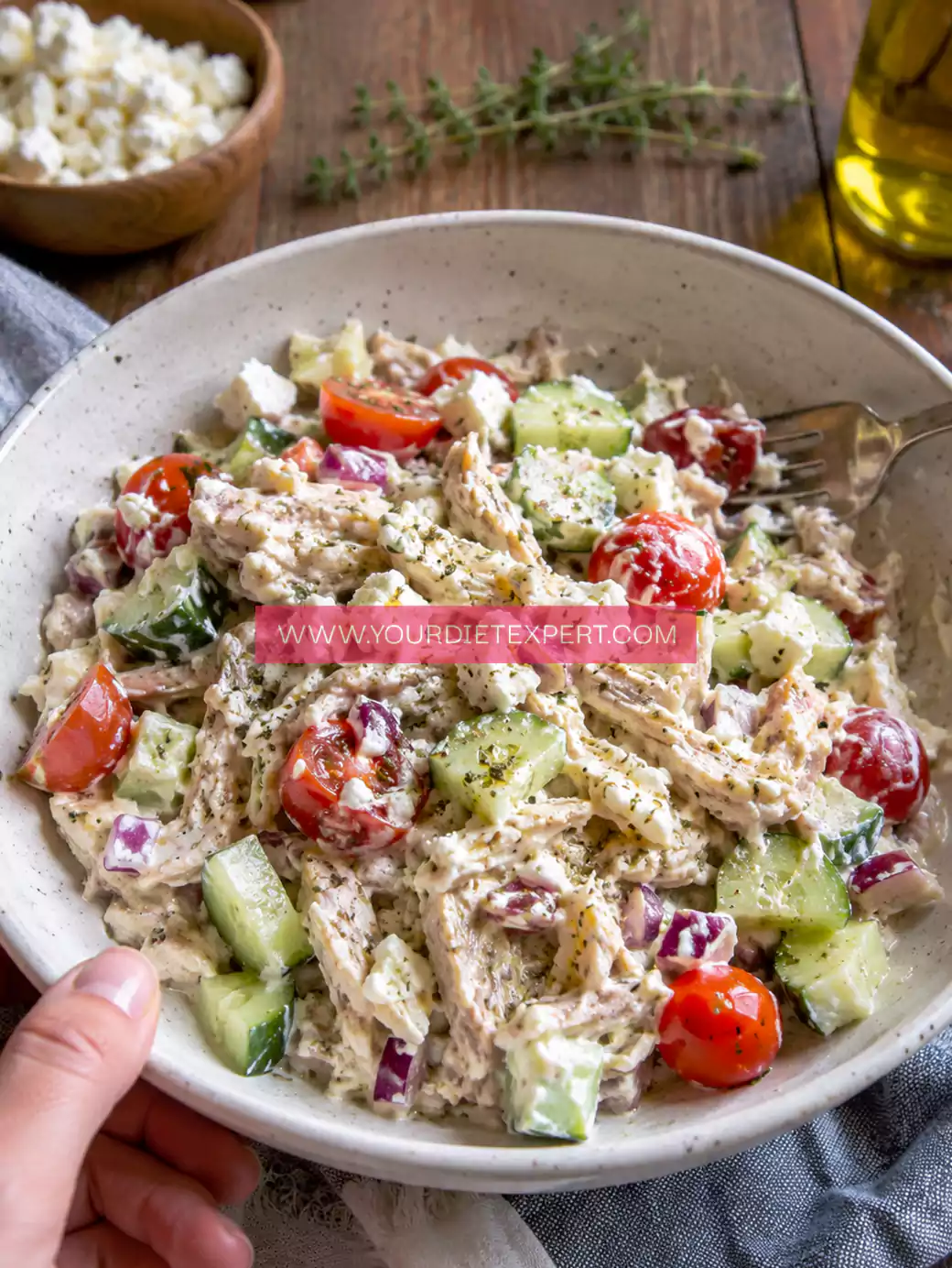 High-Protein Greek Chicken Bowl for Weight Loss - Your Diet Expert